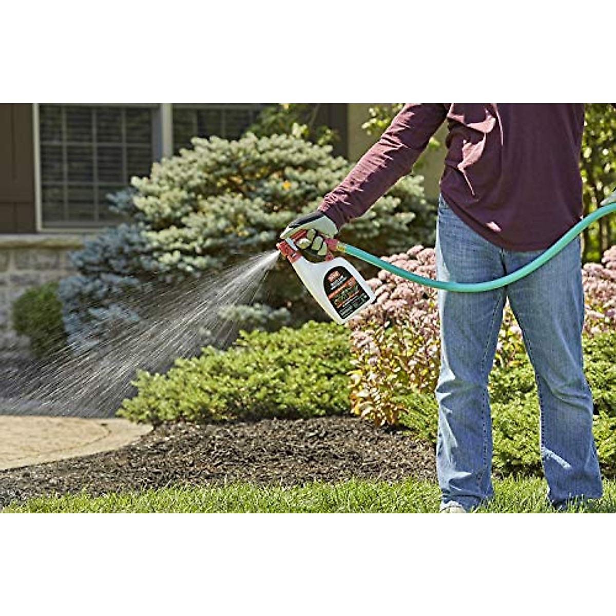 Ortho BugClear Insect Killer for Lawns & Landscapes Ready to Spray - Kills Ants, Spiders, Fleas, Ticks, Armyworms & Other Insects, Outdoor Bug Spray for up to 6 Month Insect Control, 32 oz.