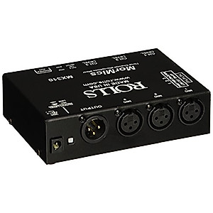 rolls, 3 3 Ch. Mic Mixer/Combiner (MX310)