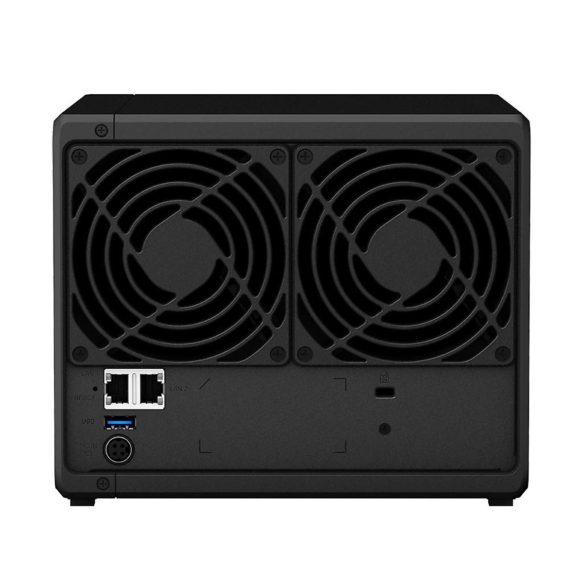 Synology DiskStation DS418 NAS Server with RTD1296 1.4GHz CPU, 2GB Memory, 64TB HDD Storage, 2 x 1GbE LAN Ports, DSM Operating System