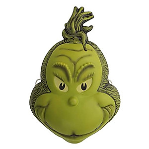 Dr. Seuss The Grinch Costume Mask for Adults and Kids Standard