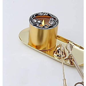 Candle Toppers Jar Candle Accessories - Shades Sleeves for Jar Candles FRSHALOUIS(Owl)