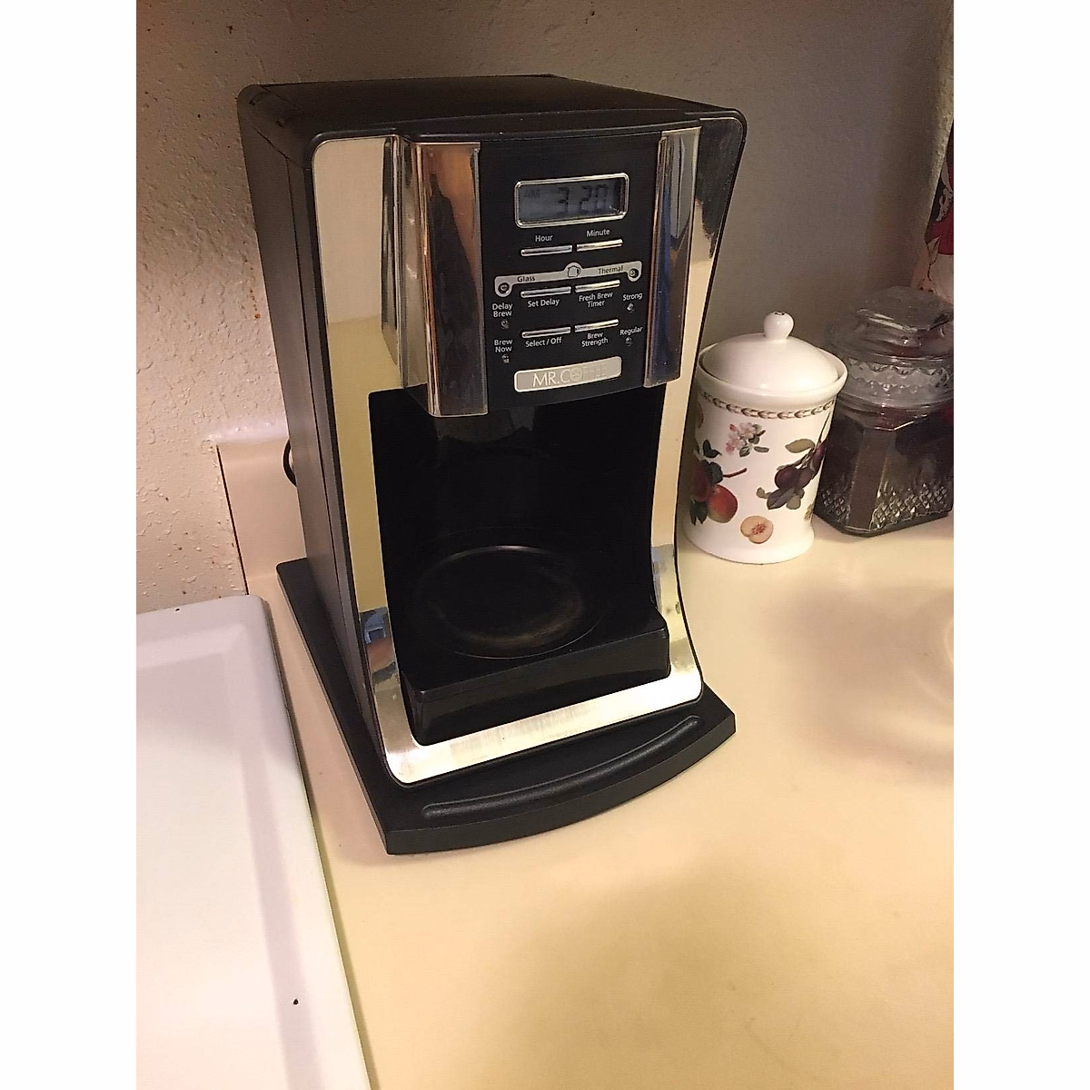 Kitchen Caddy Sliding Coffee Maker Tray 12", Flyisland Premium Under Cabinet Appliance Coffee Maker Toaster Countertop Storage Moving Slider with Smooth Rolling Wheels (ABS, 8.5"W x 12"D)