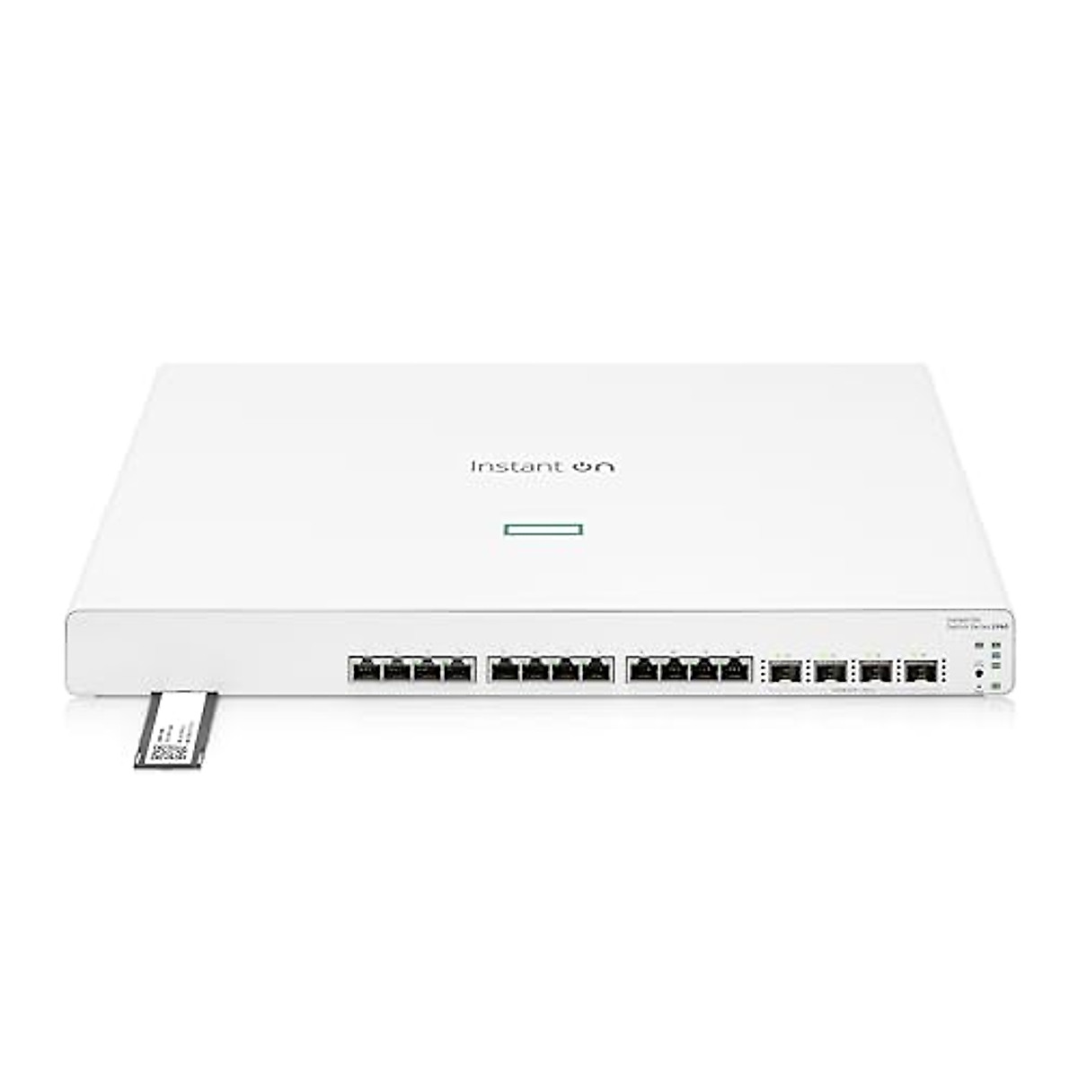 Aruba Instant On 1960 12-Port 10Gb Aggregator Smart Switch - 12x10GBase-T | 4X SFP+ (JL805A#Acc)