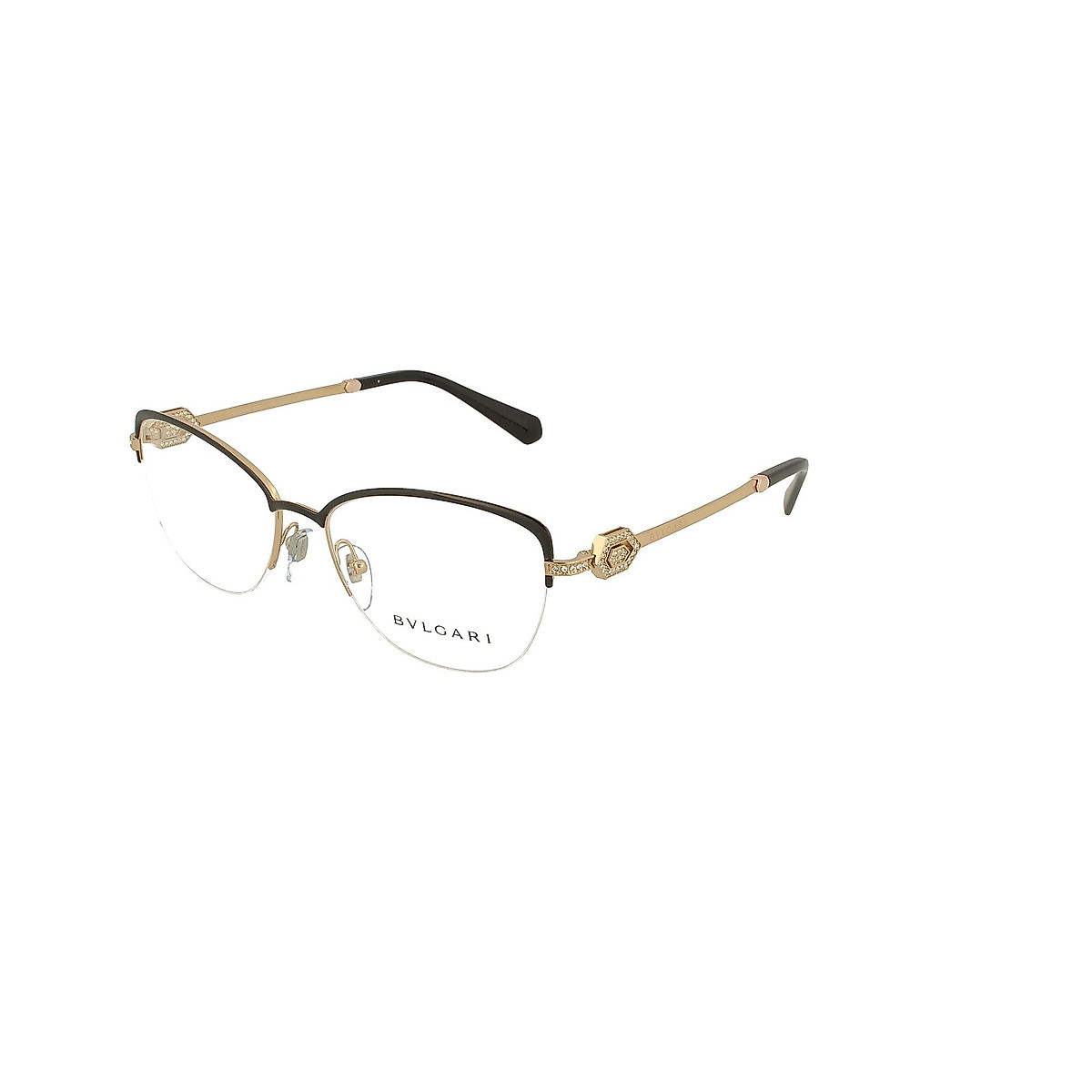 Eyeglasses Bvlgari BV 2210 B 2033 Black/Pink Gold
