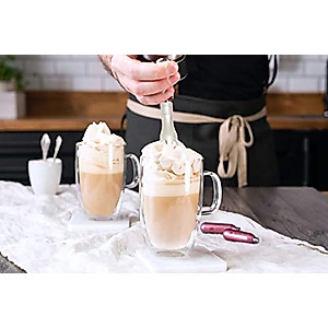 iSi North America Cream Profi Whip Professional Cream Whipper For All Cold Applications, Stainless/Black, 1 Quart