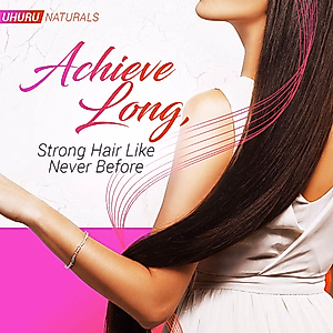 Uhuru Naturals Chebe Hair Growth Oil (4 oz) – African Chebe Serum Treatment & Essential Oils - Natural Repair, Growth & Moisture For Dry Scalp & Hair