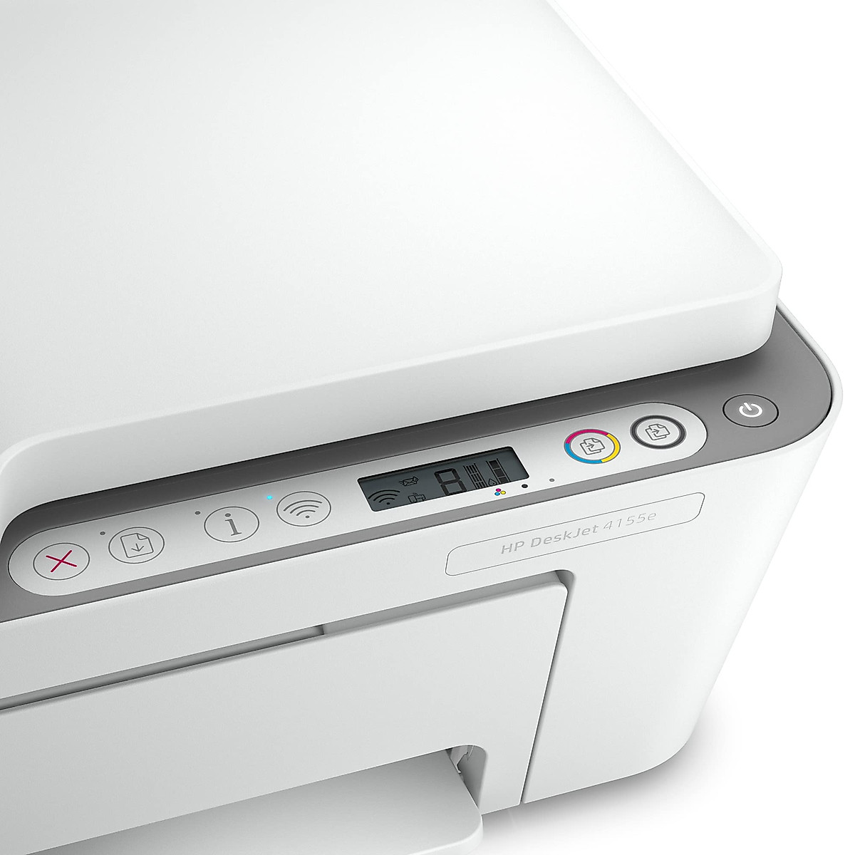 HP DeskJet 4155e Wireless Color All-in-One Printer with bonus 6 months Instant Ink (26Q90A).