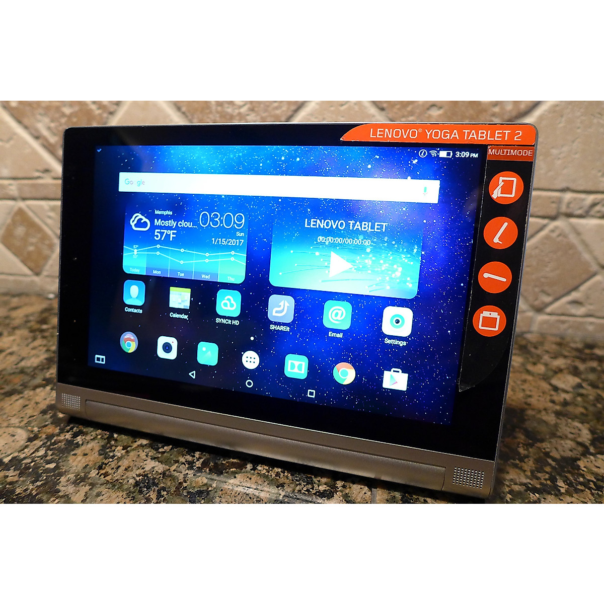 Lenovo Yoga Tablet 2-830F 8.0" Android Tablet 1.8Ghz 16GB Wi-Fi Silver