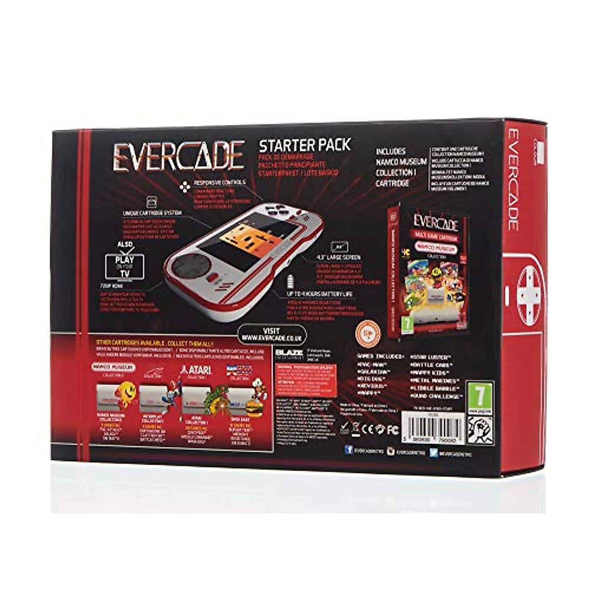 Evercade Retro Handheld Starter Pack