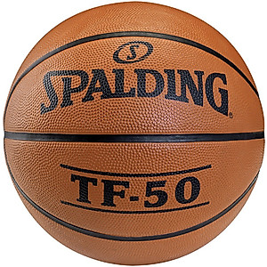 Spalding Unisex's TF 50 Basketball-Orange, Size 7