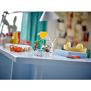 LEGO Jade Rabbit Building Toy Set, Fun Bunny Display Piece or Family Building Activity, Small Animal Toy for Boys and Girls, Great Gift for Kids Ages 8 and Up, 40643