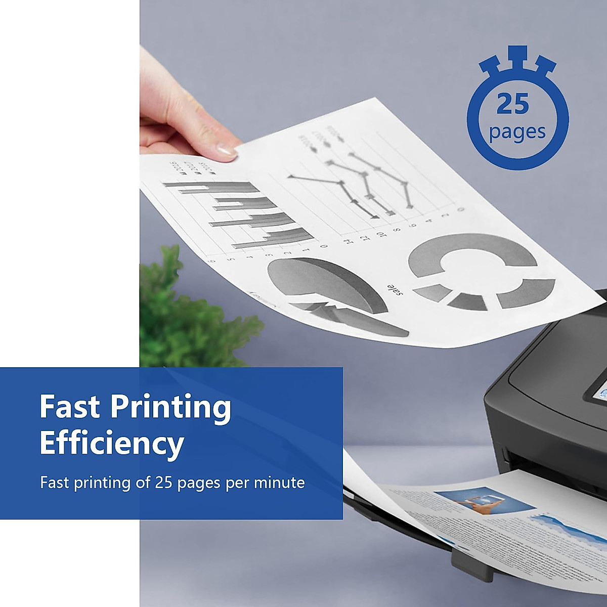 TN-760 TN760 High Yield Toner Cartridge Replacement for Brother TN 760 Toner Cartridge Black for DCP-L2550DW MFC-L2710DW MFC-L2750DW HL-L2350DW HL-L2370DW HL-L2390DW Printer(2-Pack)