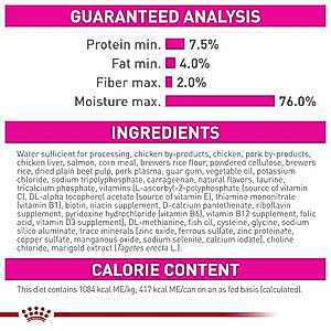 Royal Canin Canine Health Nutrition Puppy Loaf in Sauce Canned Dog Food, 5.2 oz Cans 12-pack