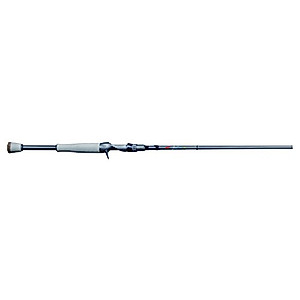 Falcon Rods BuCoo BRC-5-173 Deep Runner Medium-Heavy Casting Rod, 7'3", Black