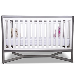 Waterguard Quilted Cotton Mattress Pad - Crib Size - Soft, Comfortable, and Fluffy Mattress Pad - Waterproof Mattress Protector Stretched 7" for Snug Fit on Regular Sized Mattress.