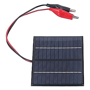 Portable Solar Panel 1.5W 12V High Efficiency Output Polysilicon Solar Panel DIY for Solar Lawn Lights
