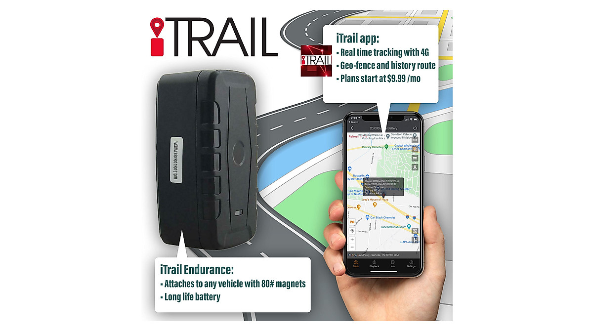 Discover It GPS Tracker - Real Time 5G Tracking Device