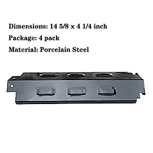 Dongftai PN874A (4-Pack) SA549A (4-Pack) Replacement for Charbroil 461442114, 463320107, 463320109, 463320110, 463320707, 463420107, 463440109, 463440109B, 463441312, 463441412, 463441514