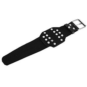 OUKENS Fish Shooting Wrist Strap, PU Steel Archery Fishing Reel Hunting Slingshot Hand Guard Shooting Wrist Strap Wristbands Fishing Reel Accessories for Shooting Fish