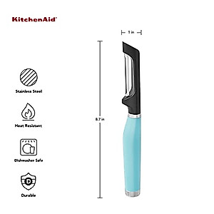 KitchenAid KE112OHAQA Classic Euro Peeler, One Size Aqua Sky 2