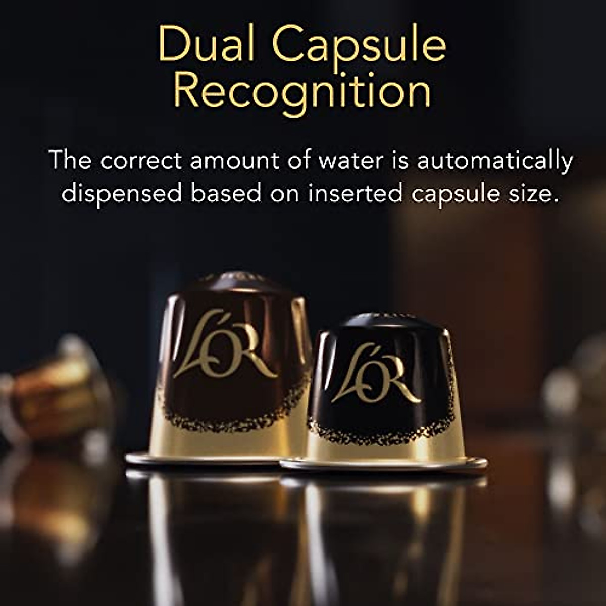 The L'OR Barista System with 50 Count Mild Variety Pack Espresso Capsules