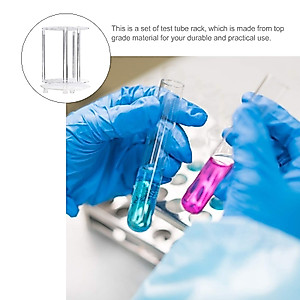 1 Set Pipette Rack Tube Storage Rack Tube Holder Tube Rack Test Tube Shelf Tube Organizer Holder for Tube Storage Shelf Storage Holder Test Tube Holding Rack Tube Container