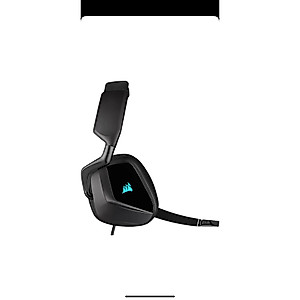 Corsair Void RGB Elite USB Premium Gaming Headset with 7.1 Surround Sound, Carbon