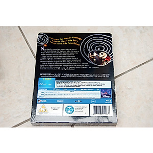 The Nightmare Before Christmas UK Blu Ray Rare Steelbook Edition Region B