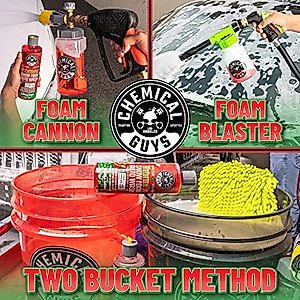 Chemical Guys CWS208 Watermelon Snow Foam Car Wash Soap (Works with Foam Cannons, Foam Guns or Bucket Washes) Safe for Cars, Trucks, Motorcycles, RVs & More, 128 fl oz (1 Gallon), Watermelon Scent