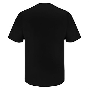 Anime Baki The Grappler Baki Hanma T Shirt Mens Summer Cotton Tee Comfort Round Neckline Short Sleeve Tshirt Black