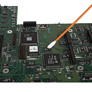 Wellgler's 6.42'' Gun Cleaning Swabs, Long swabs,Microfiber Foam swabs(200pcs)