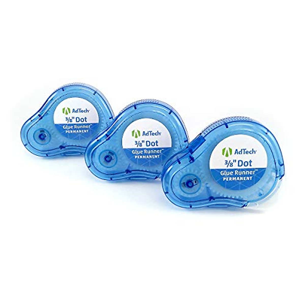 Adtech Permanent Adhesive Dots Glue Runner 3 Pack