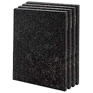 Winix 115119 Size 21-Additional Odor Control Carbon Pre-Filters-Set of 4 5300-2 and C535, Black