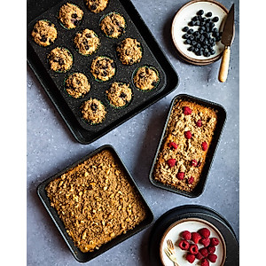 Granitestone Pro Pots and Pans Set 20 Piece Hard Anodized Complete Cookware + Bakeware Set with Ultra Nonstick Diamond Coating, Stainless Steel Stay Cool Handles, Oven Dishwasher & Metal Utensil Safe