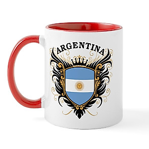 CafePress Argentina Mug Ceramic Coffee Mug, Tea Cup 11 oz