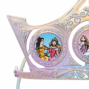 Essential Platinum Princess Tiara, Official Disney Princess 100 Years of Wonder Costume Accessory, One Size