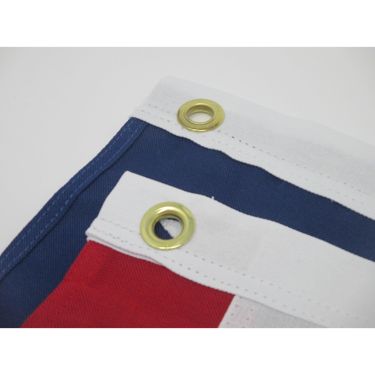 Made in USA Flags Co. - Heavy-Duty Commercial Grade American Flag with PolyMax Polyester, Sewn Stripes, Embroidered Stars & Solid Brass Grommets - Fade-Resistant, All-Weather Flag (3’x5’)