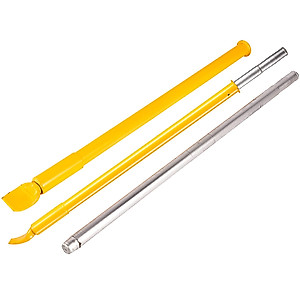 VEVOR Tire Slide Hammer Cast-Steel Bead Breaker Slide Hammer 1.5-Inch Diameter Tire Bead Breaker Slide Hammer 50-Inch Length Tire Breaker Bar Yellow, Heavy Duty Bead Breaker, for Car Truck Trailer