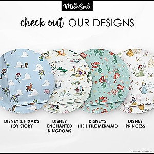 Milk Snob Disney Pixar Toy Story Baby Boy and Girl Swaddle Blanket, Soft Receiving, Security Bed and Play Blanket, Toddler and Infant Baby Bedding Registry and Shower Gifts, Newborn Essentials, 35x35