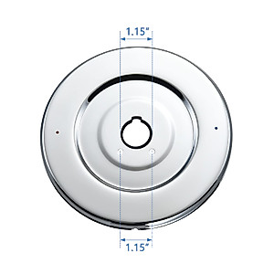 Chateau Collection Escutcheon Replacement for Moen 16090, for One-Handle Tub and Shower Faucets, Chrome