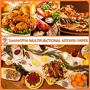 Air Fryer Disposable Paper Liner, 200 pcs 9 Inch Square Air Fryer Perforated Parchment Paper, Steam Paper High Temperature Resistant, Greaseproof Non-stick Liners for Air Fryers