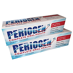 Periogen Toothpaste - Super Cleaning Plaque & Tartar Control Formula - SLS Free- 2-Pack