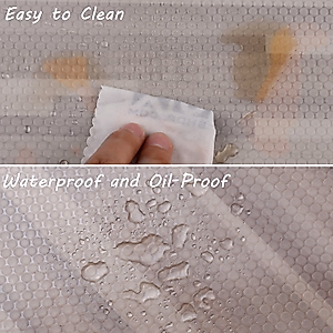 ALTOGEZE Shelf Liner Waterproof,Drawer Liner Washable,No Odor EVA Cabinet Liners Non Slip,Non-Adhesive Tool Box Liner & Shelf Paper for Cupboard,Bathroom Shelves,Shoe Rack(11.8 x 78.7 inches,Gray)