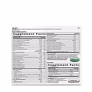 GNC Ultra Mega Women's 50 Plus Vitapak Program | Full Nutrient System Designed for Women Over 50 | Supports Bone, Eye, and Brain Health | 30 Packs