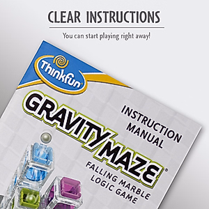ThinkFun Gravity Maze Marble Run Brain Game and STEM Toy for Boys and Girls Age 8 and Up: Toy of the Year Award Winner