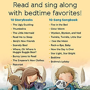 Take-Along Storyteller Bedtime Stories Interactive Electronic Take Along Storyteller with 11 Books, Ages 3-8