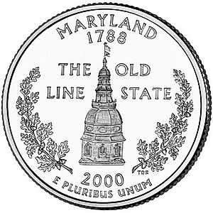2000 P BU Maryland State Quarter Choice Uncirculated US Mint