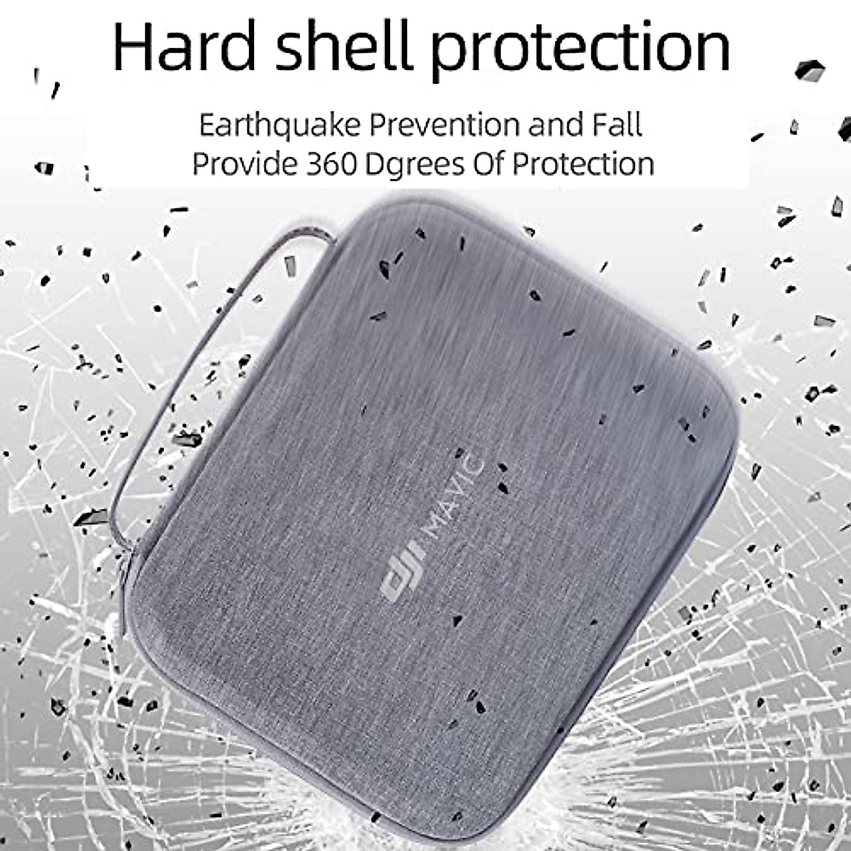 YueLi Mavic Mini Carrying Case for DJI Mavic Mini Drone Accessories, Grey, Portable,backpack,compatible,travel