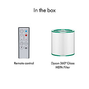 Dyson Pure Hot+Cool™ HP01 Air Purifier, Heater & Fan - Black/Nickel