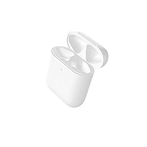 Newest Replacement Charging Case Compatible with AirPods 1 2, Charging Case for Airpod 1st/2nd Generation Only with Bluetooth Pairing Sync Button Without Earbuds (White)